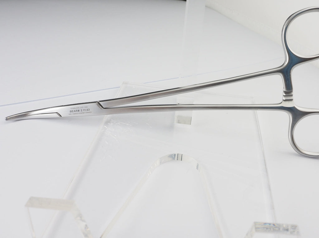 Adson Hemostatic Forceps, 18.5cm, Curved - BEAR-ENT