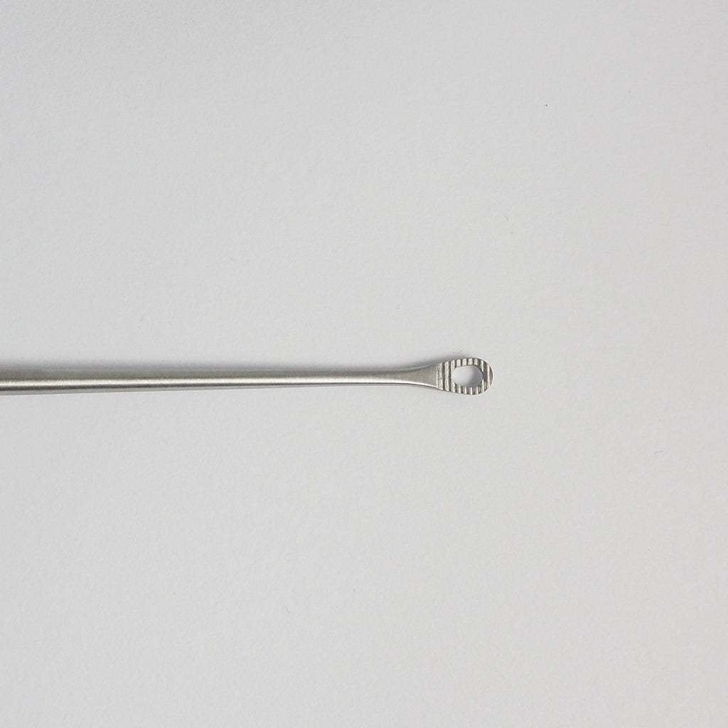 Shapleigh Ear Curette, Straight and Angled Serrated Tip - BEAR-ENT